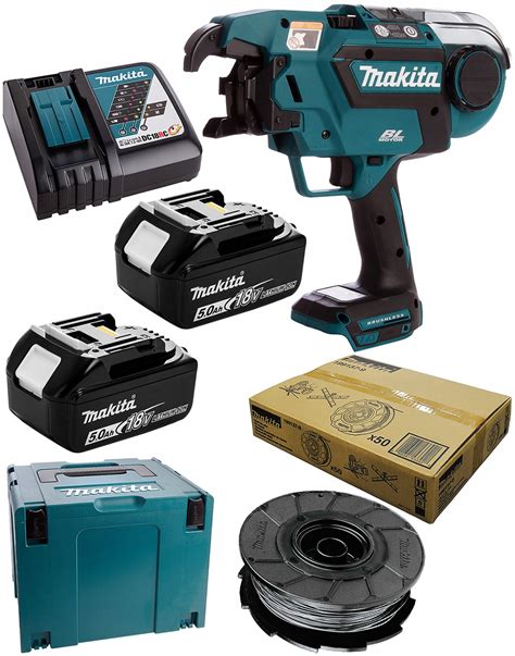 Wiązarka zbrojeń 18V 2x5Ah MAKITA DTR180RTJ drut DTR180RTJ 199137 9