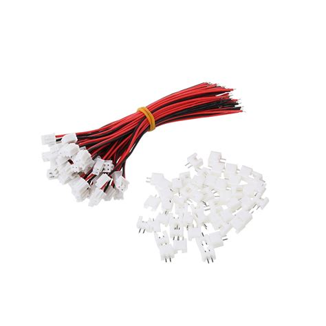 Online 50 Sets JST XH 2 52 Pin Battery Connector Plug Female Male