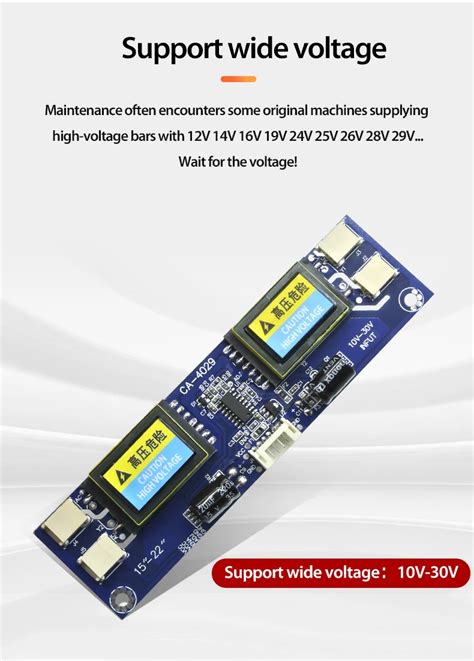 Lcd Led Backlight Inverter Board Avt 4029 New Led Tv Universal Constant