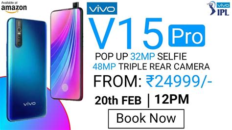 Vivo V15 Pro First Look Price Specifications Release Date In INDIA
