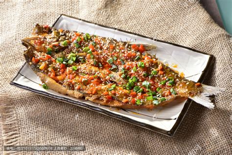 香煎刁子鱼 中国菜系 食品餐饮 摄影素材 汇图网www huitu