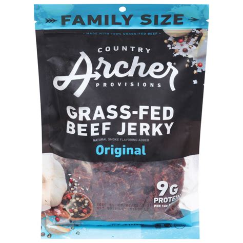 Save On Country Archer Beef Jerky Original Grass Fed Order Online
