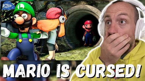 MARIO IS CURSED SMG4 Mario S Tunnel Of Doom FIRST REACTION YouTube