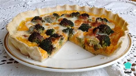 Tarta de brócoli y calabaza Receta FÁCIL