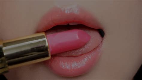 Asmr Edible Lipstick Eating Mouth Sounds Upclose Youtube
