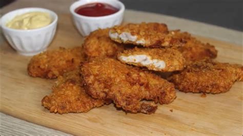 Tenders comme au KFC poulet façon KFC Crispy chicken tenders YouTube