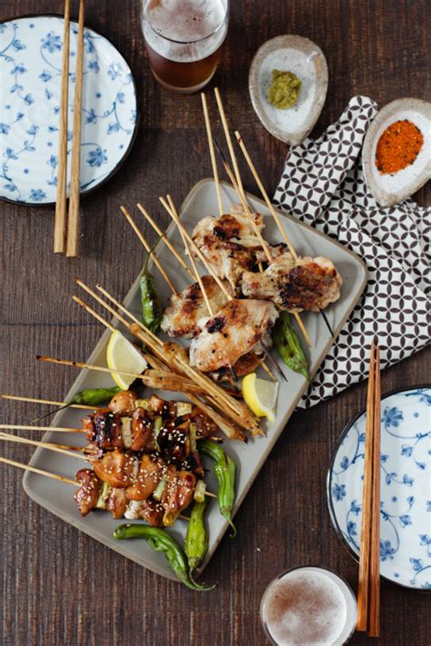Japanese Grilled Chicken Skewers Yakitori