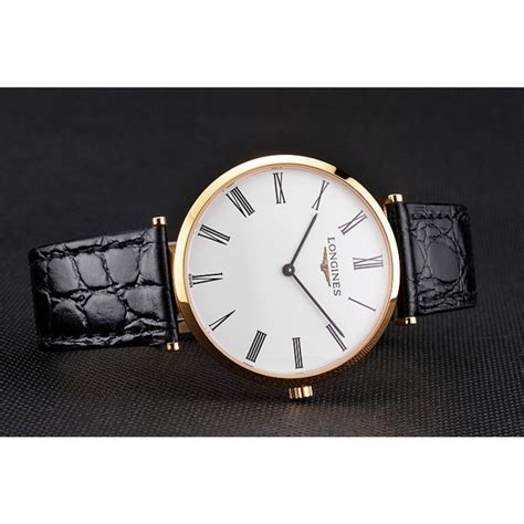 Svizzero Longines Grande Classique Quadrante Bianco Numeri Romani Cassa