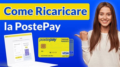 Come Ricaricare Una Carta Postepay YouTube