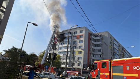 B365 BREAKING Explozie urmată de incendiu într un apartament de pe