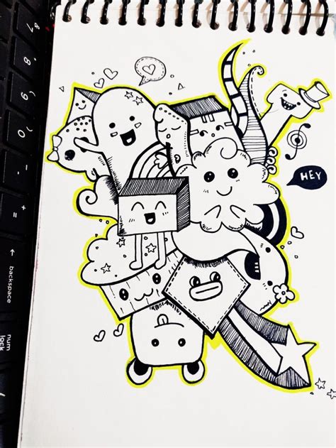 Easy Cute Doodle Art Doodle Art Designs Doodle Drawings Cute