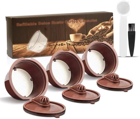 Icafilas C Psulas Reutilizables Para Nescaf Dolce Gusto Filtros De Caf