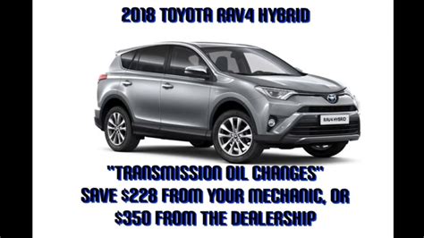Toyota Rav Transmission Fluid Change