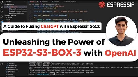 Esp Tutorial Unleashing The Power Of Esp S Box With Openai Youtube