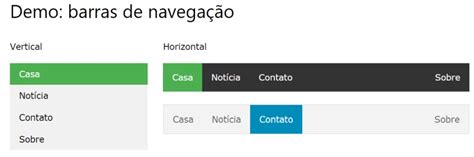 Barra De Navega O Lista De Links