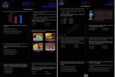 5 Sınıf Sosyal Bilgiler Testleri PDF İndir HangiSoru