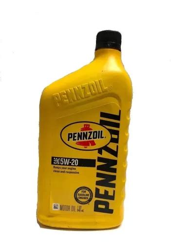 Aceite Pennzoil 5w20 Mineral Api Sn 946ml