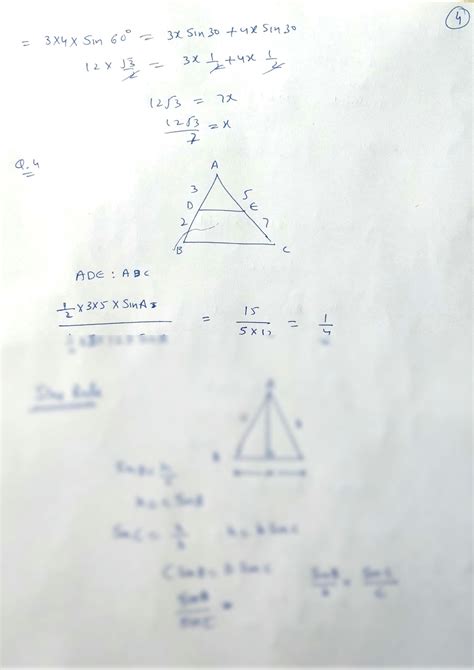 Solution Geometry Handwritten Notes Studypool