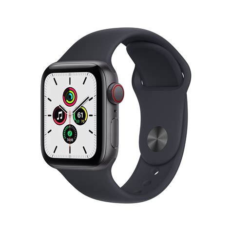Apple Watch SE 1st Gen GPS Cellular 40mm Space Gray Aluminum Case
