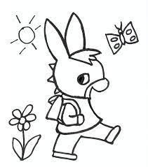 Coloriage Trotro gratuit à imprimer Tête à modeler