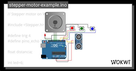 Stepper Motor With Driver Ino Wokwi Arduino And Esp32 Simulator Vrogue