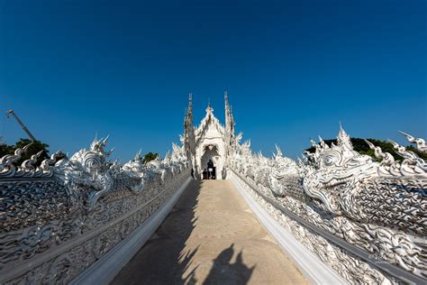 The Dazzling White Temple Wat Rong Khun Rare Photos By Viki Pandit