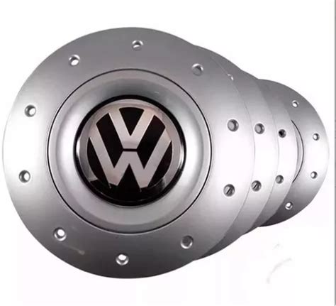 Jogo Calota Centro Roda Ferro Vw Amarok Aro 13 14 15 Prata