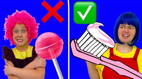 Anuta canta una divertida canción dientes sanos Canciones infantiles