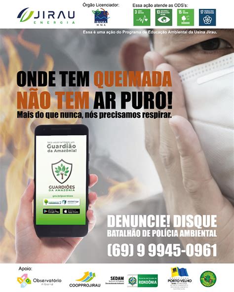 Campanha Queimadas Usina Hidrel Trica De Jirau Behance