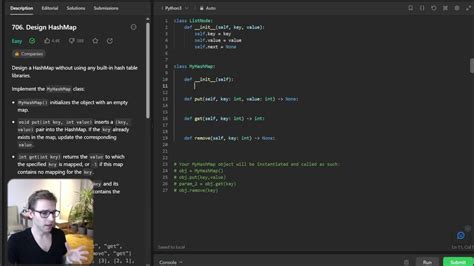 🔥 build your own hashmap in python dive deep into 706 design hashmap youtube