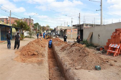 Saae Sorocaba inicia instalação de rede de saneamento na Comunidade