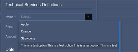 How To Make The Size Of SelectBox Options Dropdown Dynamic In