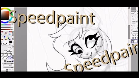Speedpaint Paint Tool Sai Youtube