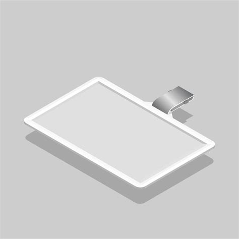 Vector de la imagen del icono de la tarjeta de identificación Vector