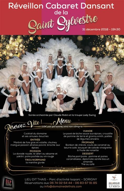 Un R Veillon Cabaret Dansant De La Saint Sylvestre Exceptionnel