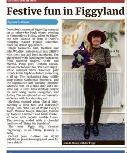 FESTIVE FUN IN FIGGYLAND IW OBSERVER REVIEW Naked Figleaf Collective