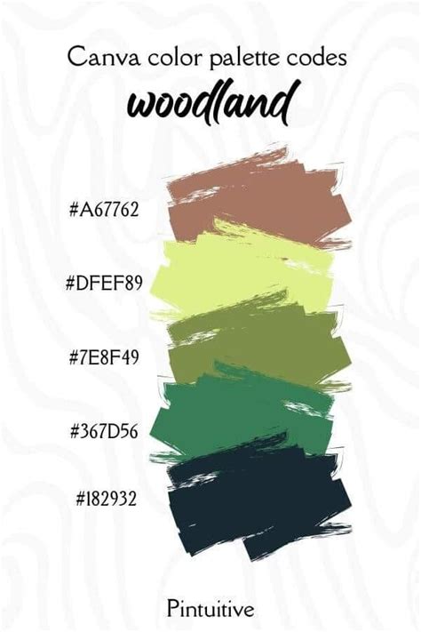 30 Canva Color Palette Ideas Inspired By Nature Color Palette Color