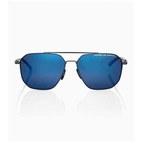 Gafas De Sol Unisex Porsche Design P D Blue Black Blue Mir Silver