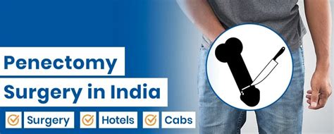 Penectomy Procedure Surgeries And Recovery CureIndia