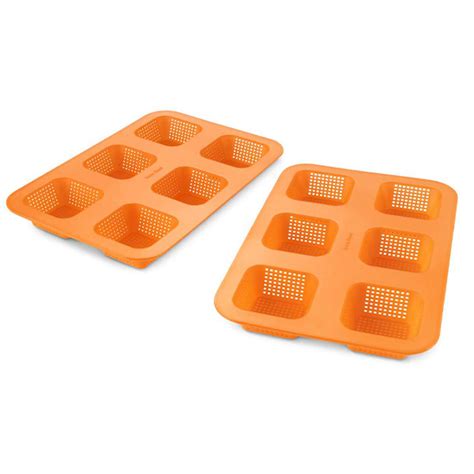 Eckige Backform für Brötchen 2er Set Betty Bossi