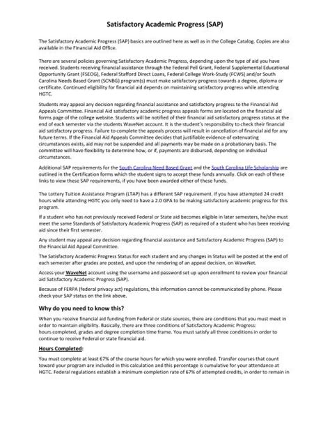 Exceed Maximum Time Frame Financial Aid Appeal Letter Sample