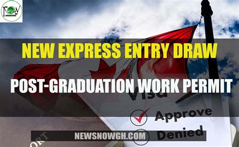 New Express Entry Draw Post Graduation Work Permit