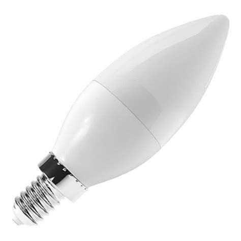 L Mpada Led Vela W Leitosa Econ Mica Para Lustre E Submarino