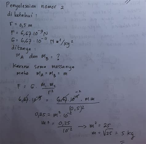Contoh Soal Gaya Gravitasi 50 Koleksi Gambar
