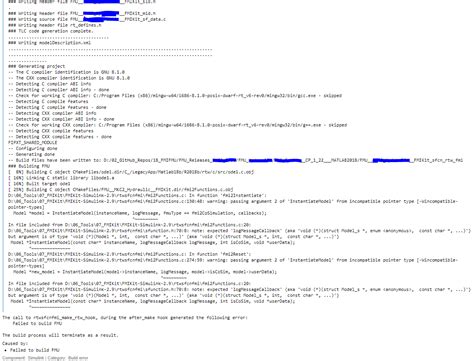 Error With Fmu Export Using Rtwsfcnfmitlc And Mingw Make · Issue 313 · Catia Systemsfmikit