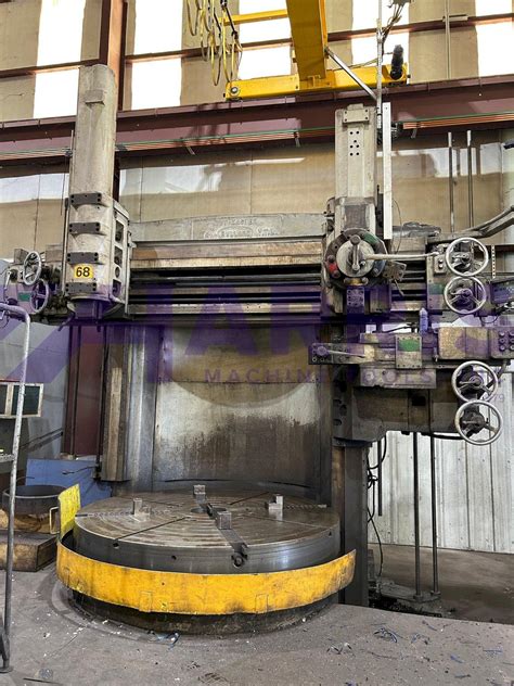 Lathes Vtl Vertical Turret Lathe Harris Machine Tools