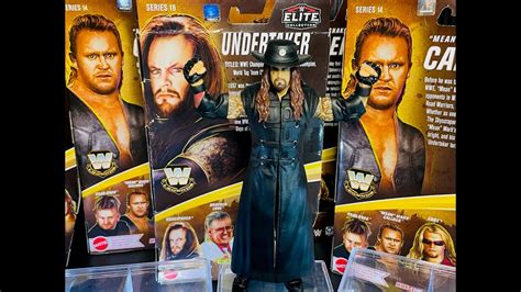 The Undertaker Wwe Mattel Legends Wrestling Figure Review Toy