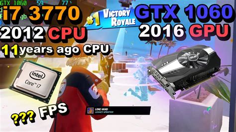 Gtx Gbcore I Fortnite Fps Test Chapter Season Solo