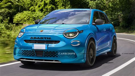 2026 Abarth 600e Electric SUV Could Get The Scorpions Sting Carscoops