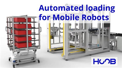 automated material loading for mobile robots youtube